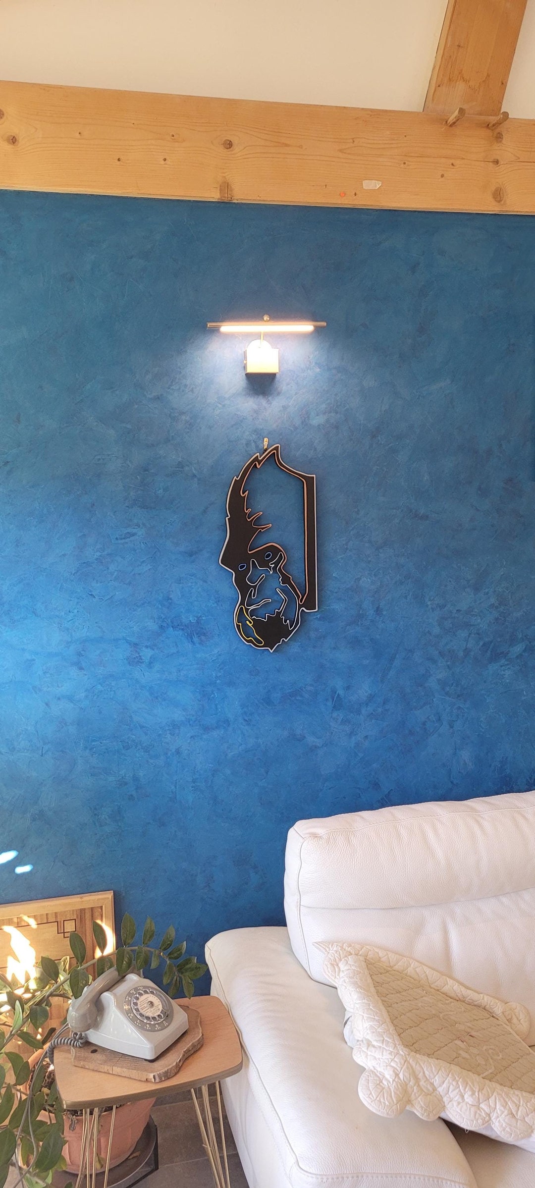 Wall Decoration 57 Cm, XXL Wall Art, Large BIGFOOT Head, Handmade ...