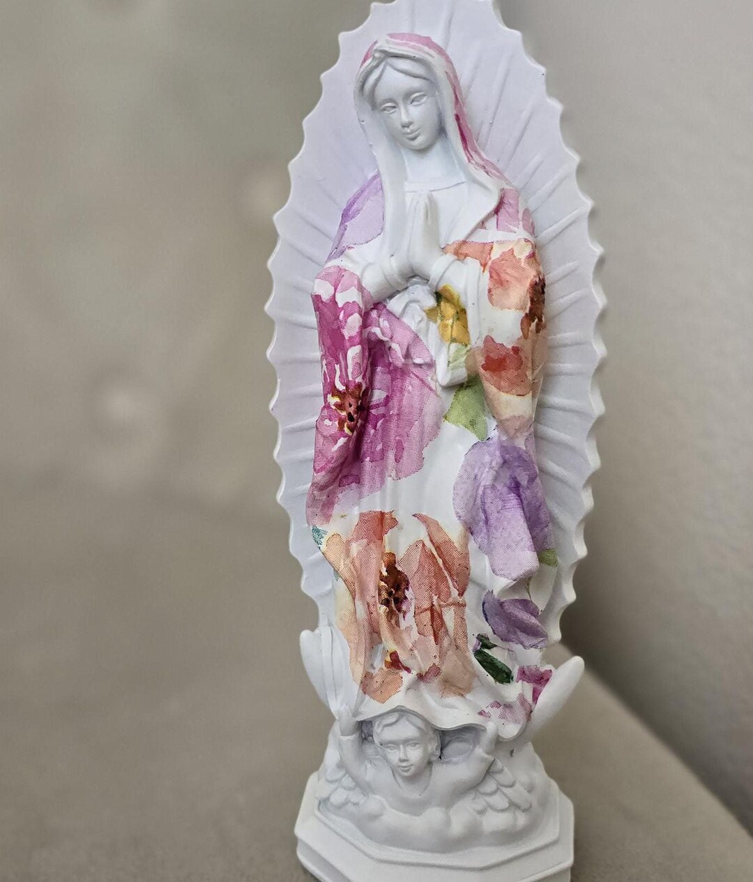 Statue of Our Lady of Guadalupe - Etsy