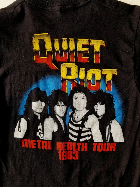 Quiet Riot T-Shirt | Metal Health Tour | 80s Rock T S… - Gem