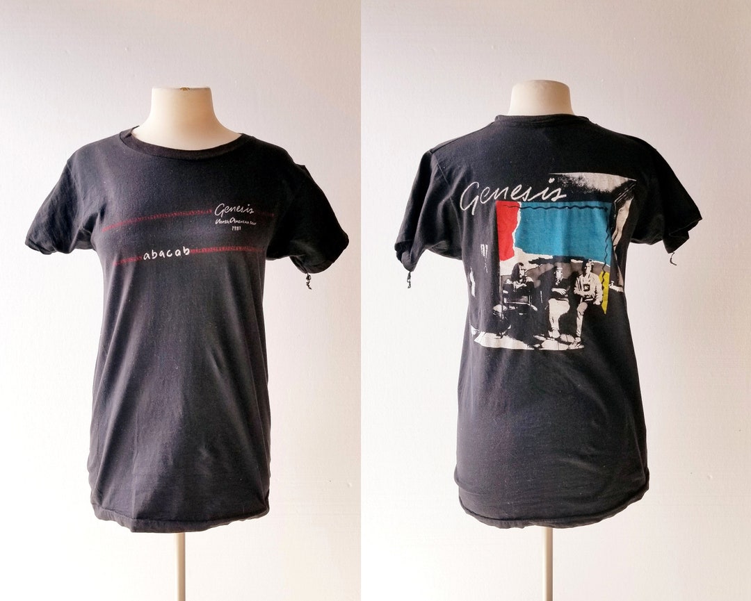 Vintage Genesis T Shirt | Abacab | 1981 Tshirt | Small S - Etsy