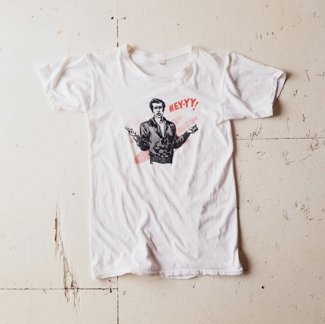 The Fonz Tshirt | Happy Days | 1970s T Shirt | XS S - Etsy