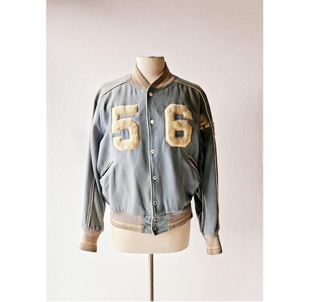 50s Varsity Jacket | Butwin Varsity Jacket | Letterman Jacket | M L - Etsy