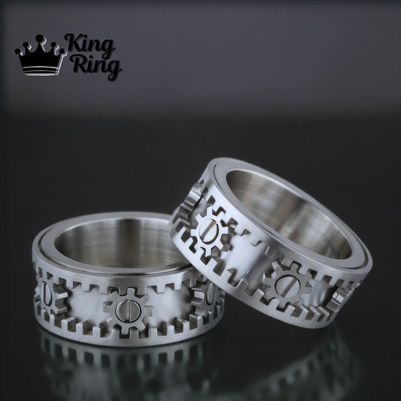 Mechanical Ring - Etsy