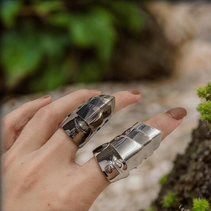 Armor Ring - Etsy