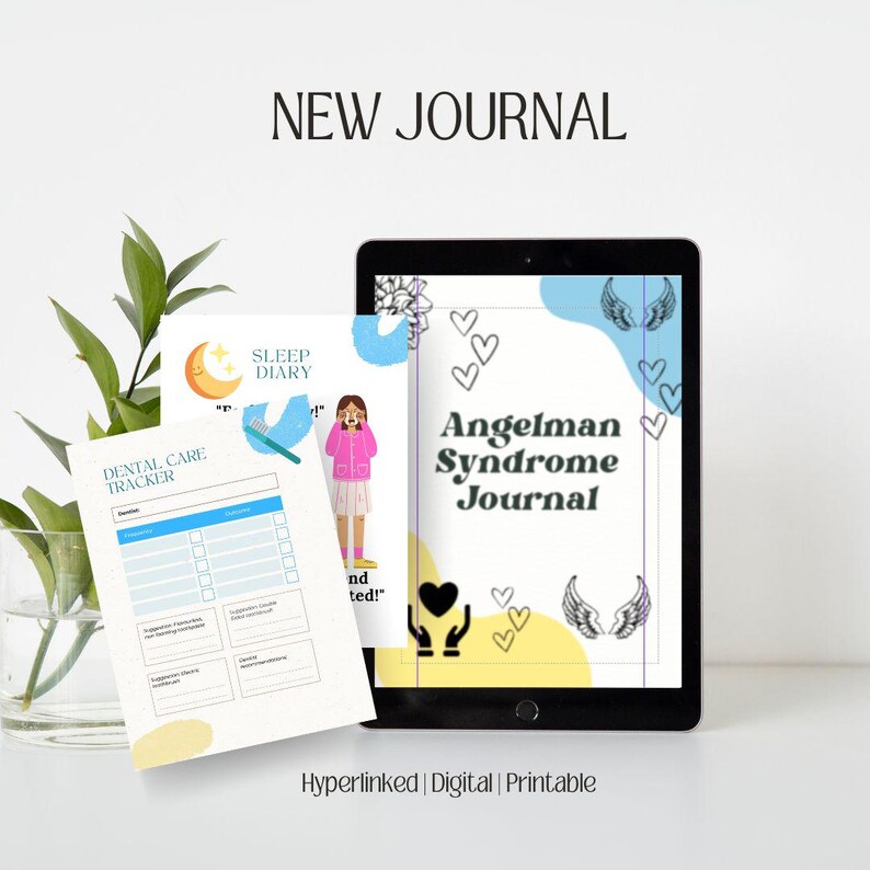 Angelman Syndrome Planner | Digital Special Needs Journal | Printable ...