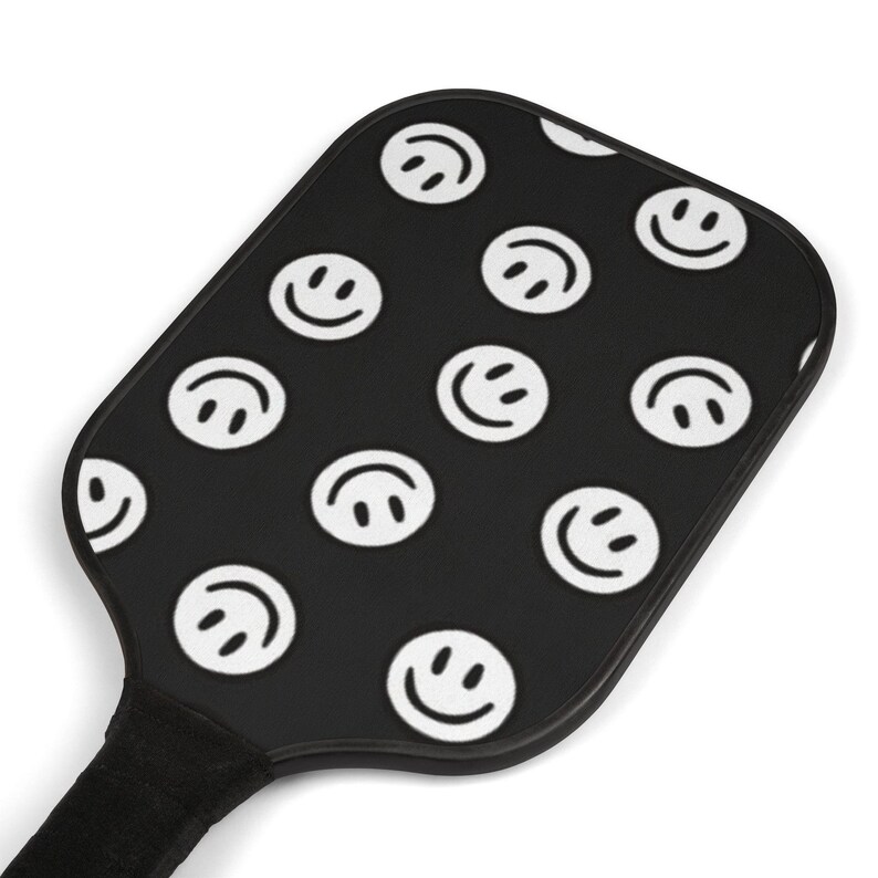 Preppy Smiley Face Design Pickle Ball Kit - Etsy