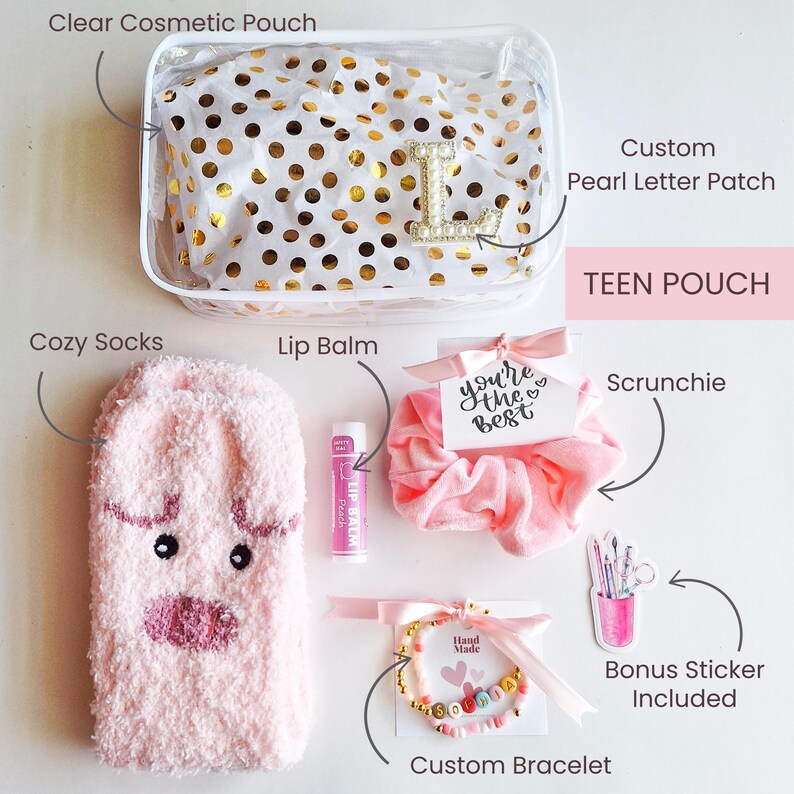 Girl Gift Basket Birthday Gift Box for Teen Basket Custom Teenager ...