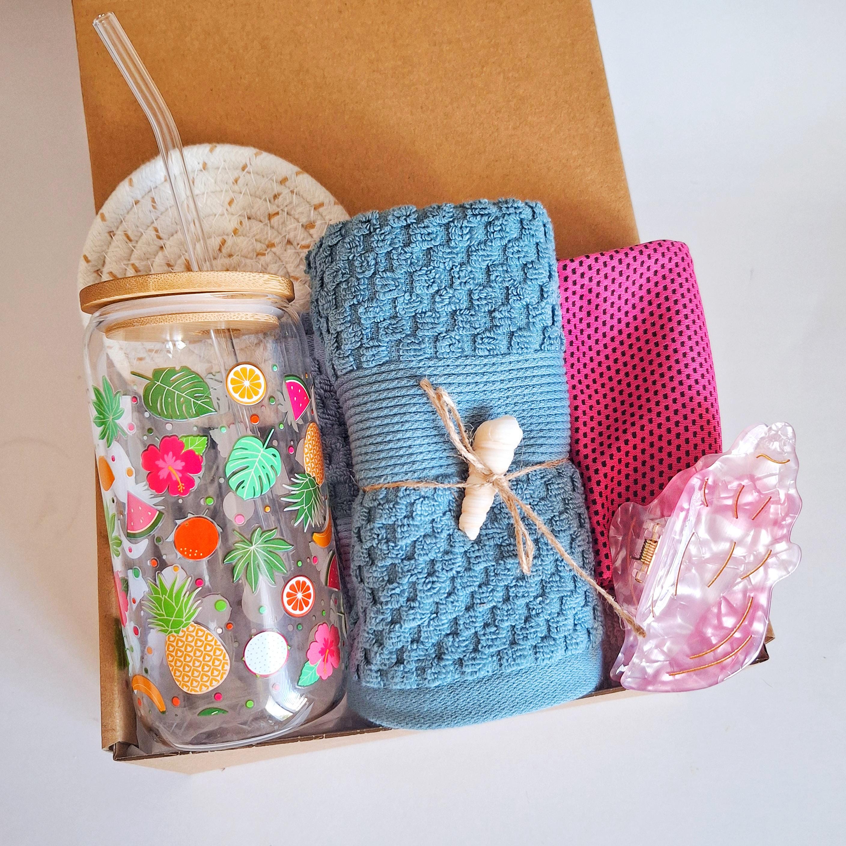 Beach Gift Box Birthday Travel Basket for Her Girls Trip - Etsy