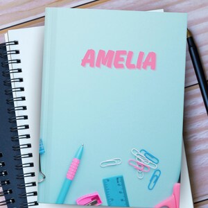 Custom Girly Notebook for Teen Gift Back to School Notebook Memories ...