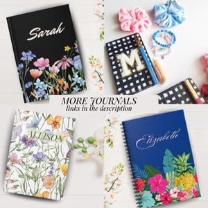 Custom Girly Notebook for Teen Gift Back to School Notebook Memories ...