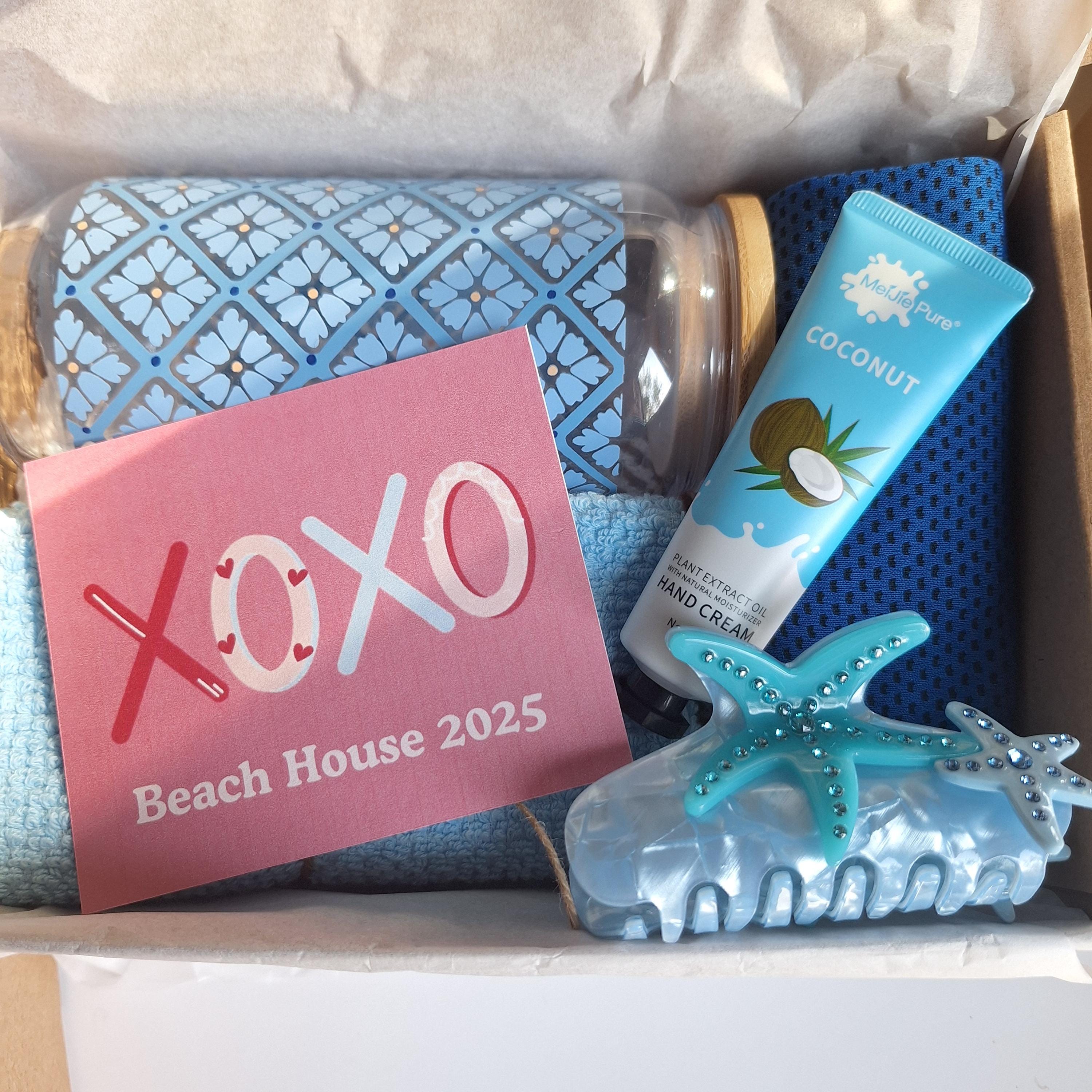 Beach Gift Box Birthday Travel Basket for Her Girls Trip - Etsy