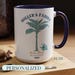 Coastal Palm Tree Mug Custom Home Decor Beach Morning Coffee Cup ...