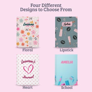 Custom Girly Notebook for Teen Gift Back to School Notebook Memories ...