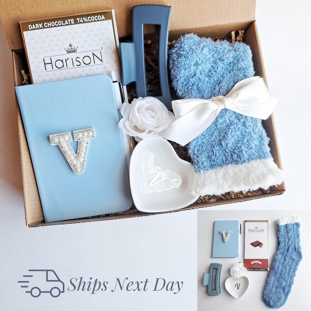 Birthday Box for Her Journal for Girl Mothers Day Basket Gift Idea Get ...