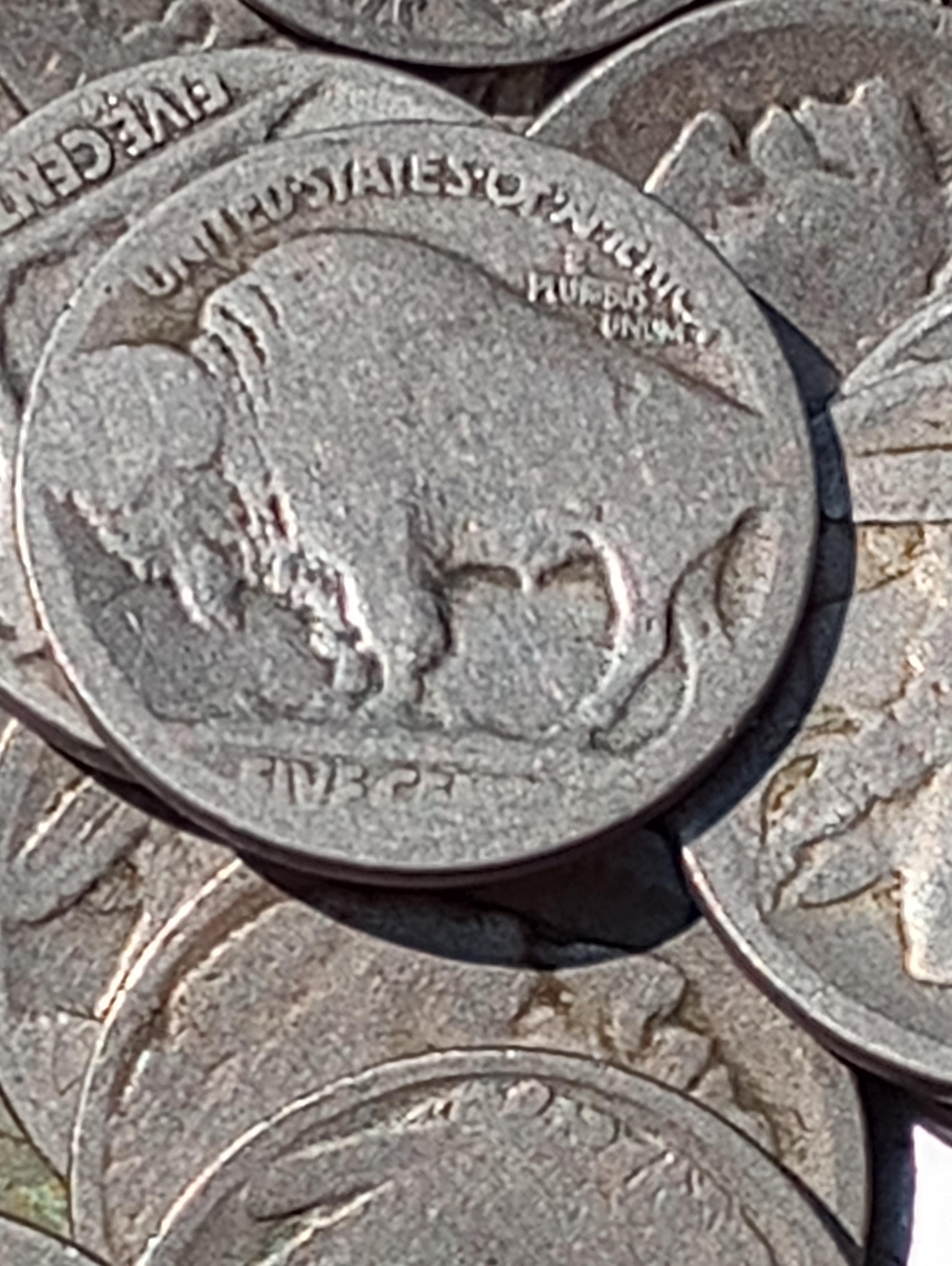 American Buffalo Nickel, Indian Head Nickel (dateless Coin). Own ...
