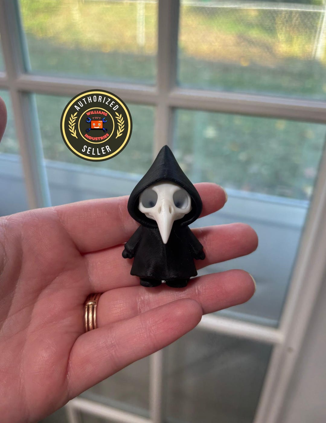 Plague Doctor Goose Standing Figure & Toy | 3D Printed Plague Doctor ...