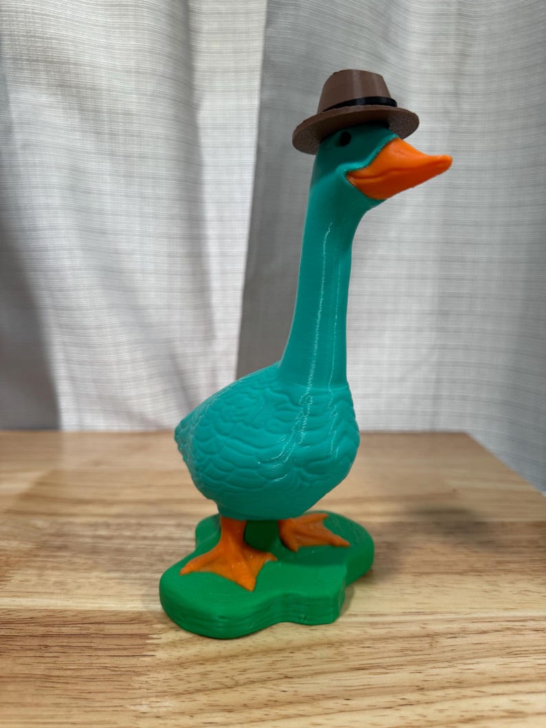 Agent G! - Perry the 3D Printed Desk Goose - Etsy