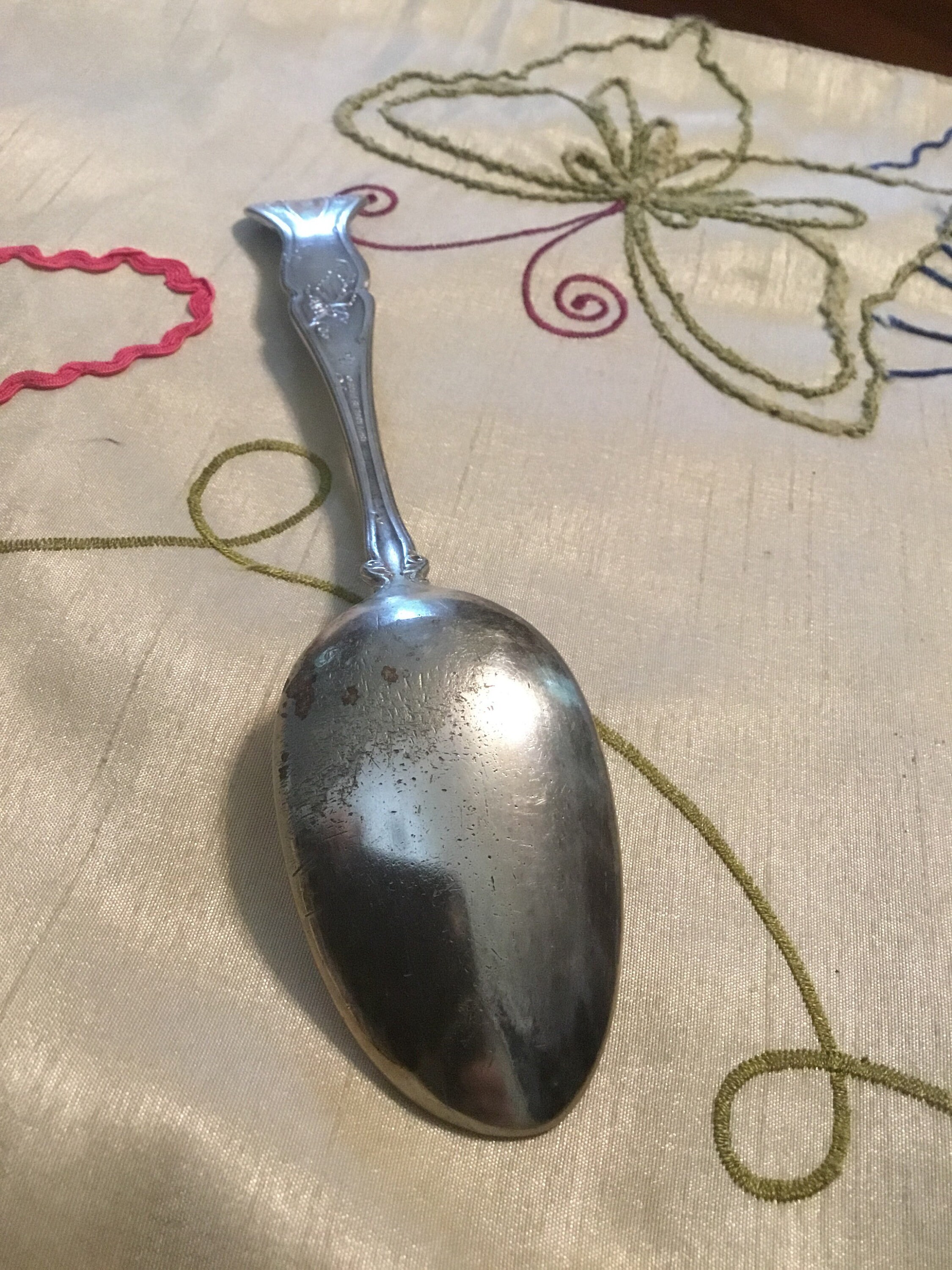 1847 Rogers Bros. Table Spoon, XS Triple, Silverplate, Serving Spoon ...