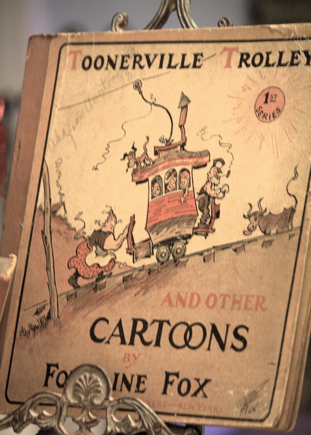 Rare, Rare Antique Cartoon Childrens Book Toonerville Trolly and Other ...