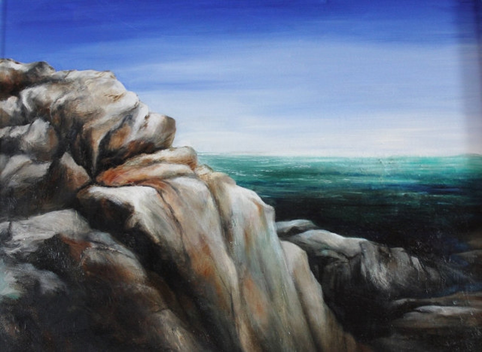 Acadia National Park, Original Oil Painting, Plein Air Painting ...