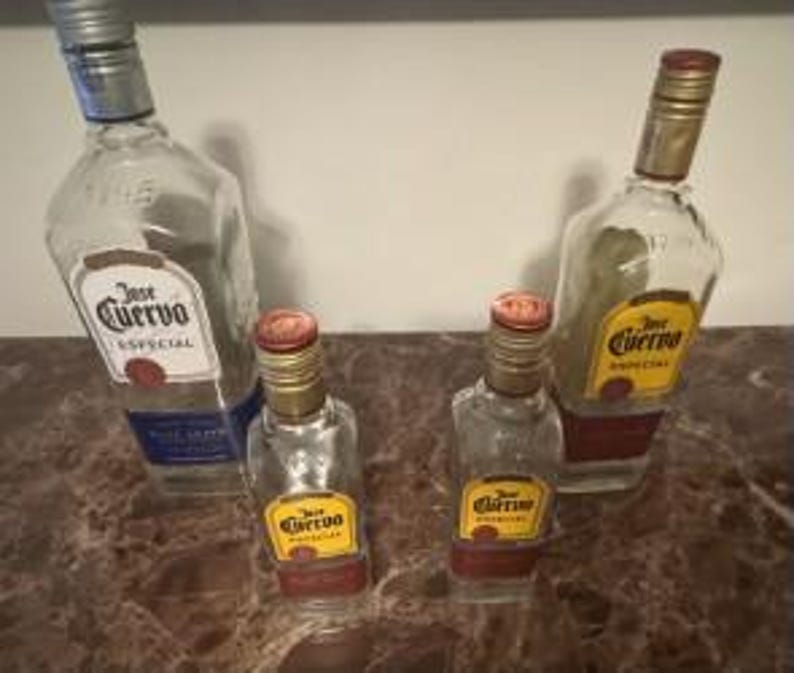Empty Jose Cuervo Bottles - Etsy