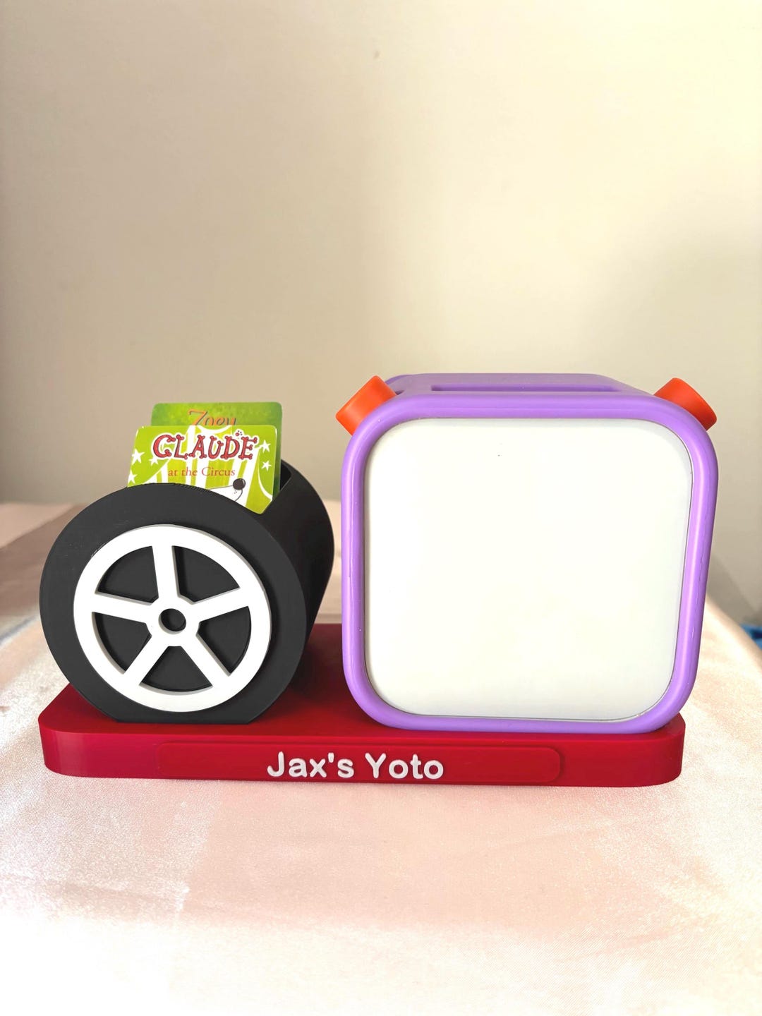 Yoto Gen 3 Tyre Dock / Stand and Card Storage Box (with Headphone Stand ...