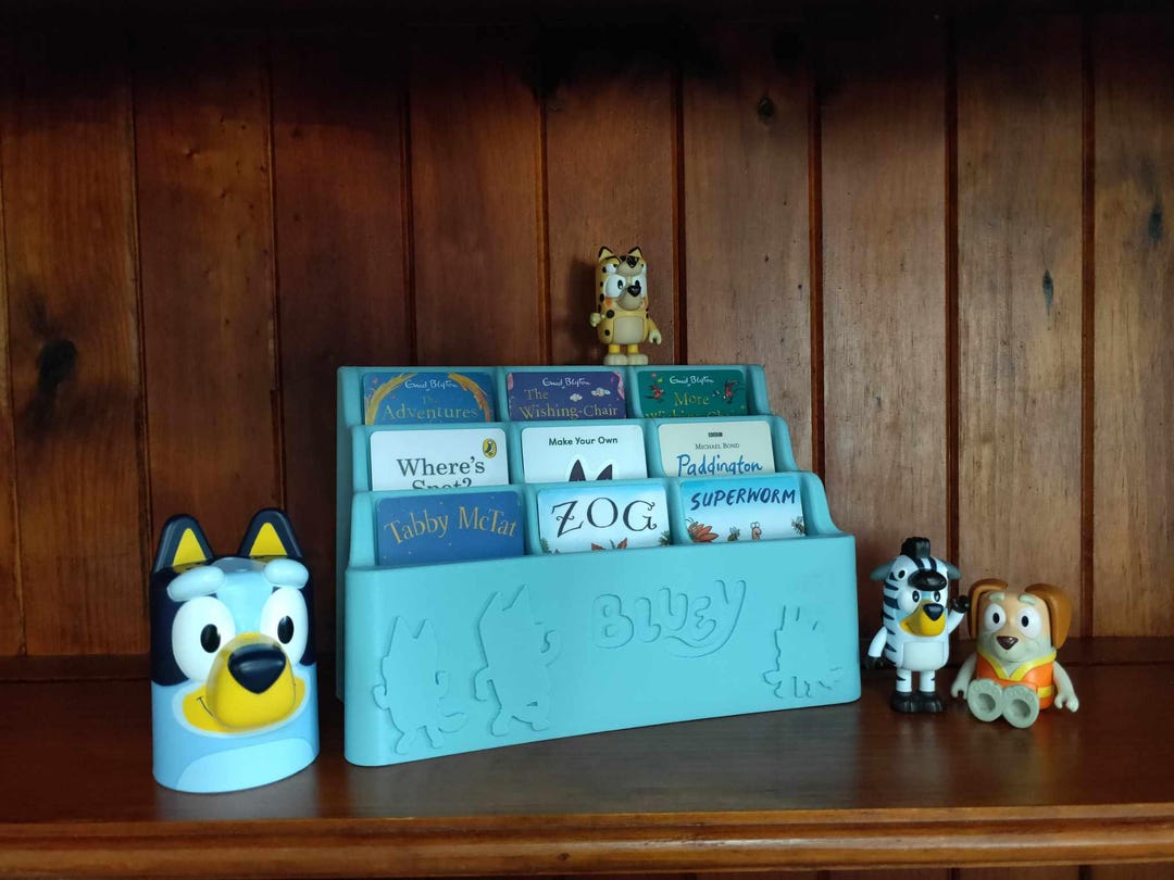 Bluey Yoto Card Library Storage Box Bluey Theme - Etsy