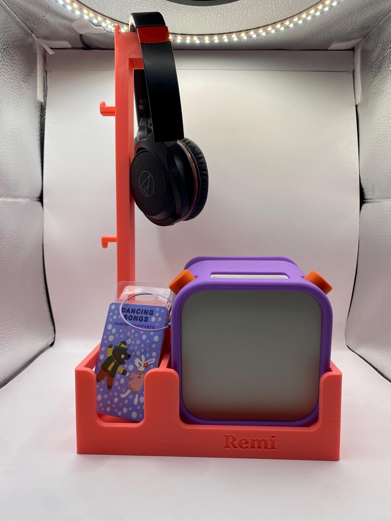 Gen 3 Headphone Stand Add-on for Customizable Yoto Gen 3 Player Holder ...