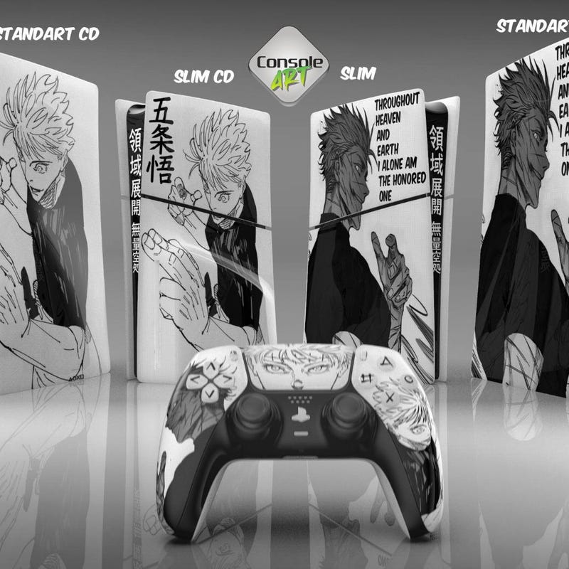 Ps5 Skin Anime - Etsy
