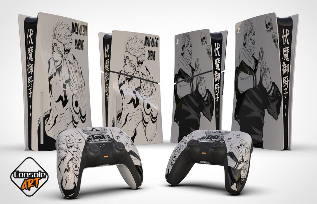 LIMITED EDITION PS5 Covers and Controller Bundle Ryomen Sukuna (JJK ...