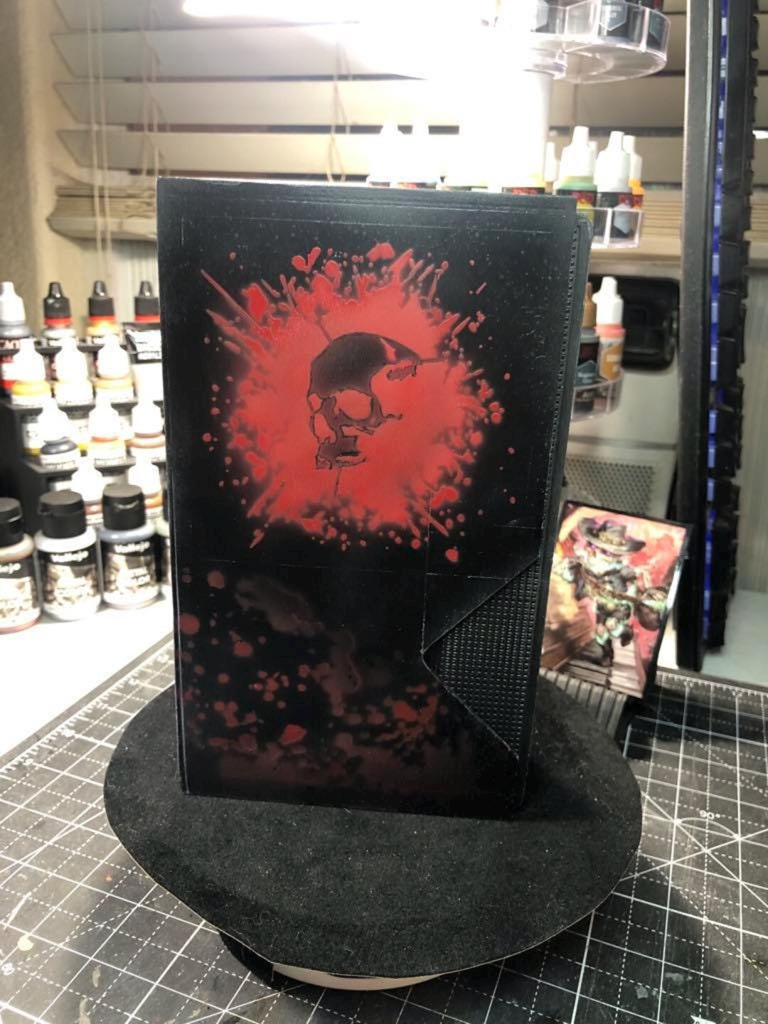 Whispers of the Forgotten Reel: Duskmourne House of Horror Deck Box - Etsy