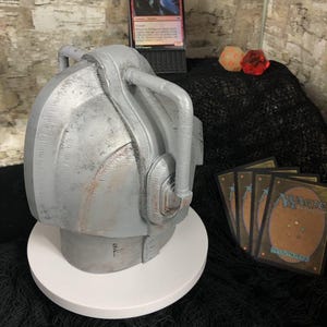 Cybernetic Sentinel Commander Deck Box | Hand-painted Sci-fi Storage ...