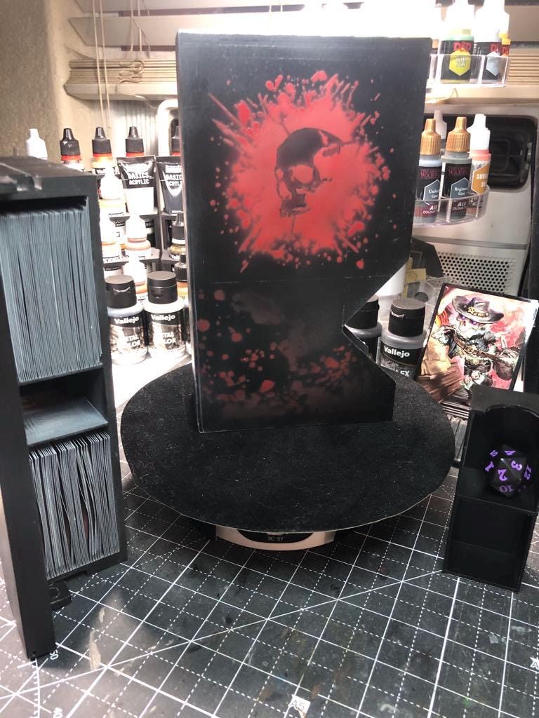 Whispers of the Forgotten Reel: Duskmourne House of Horror Deck Box - Etsy