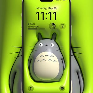 6 Cartoon 3D iPhone Wallpaper Bundle | Digital Download | Ios Home ...