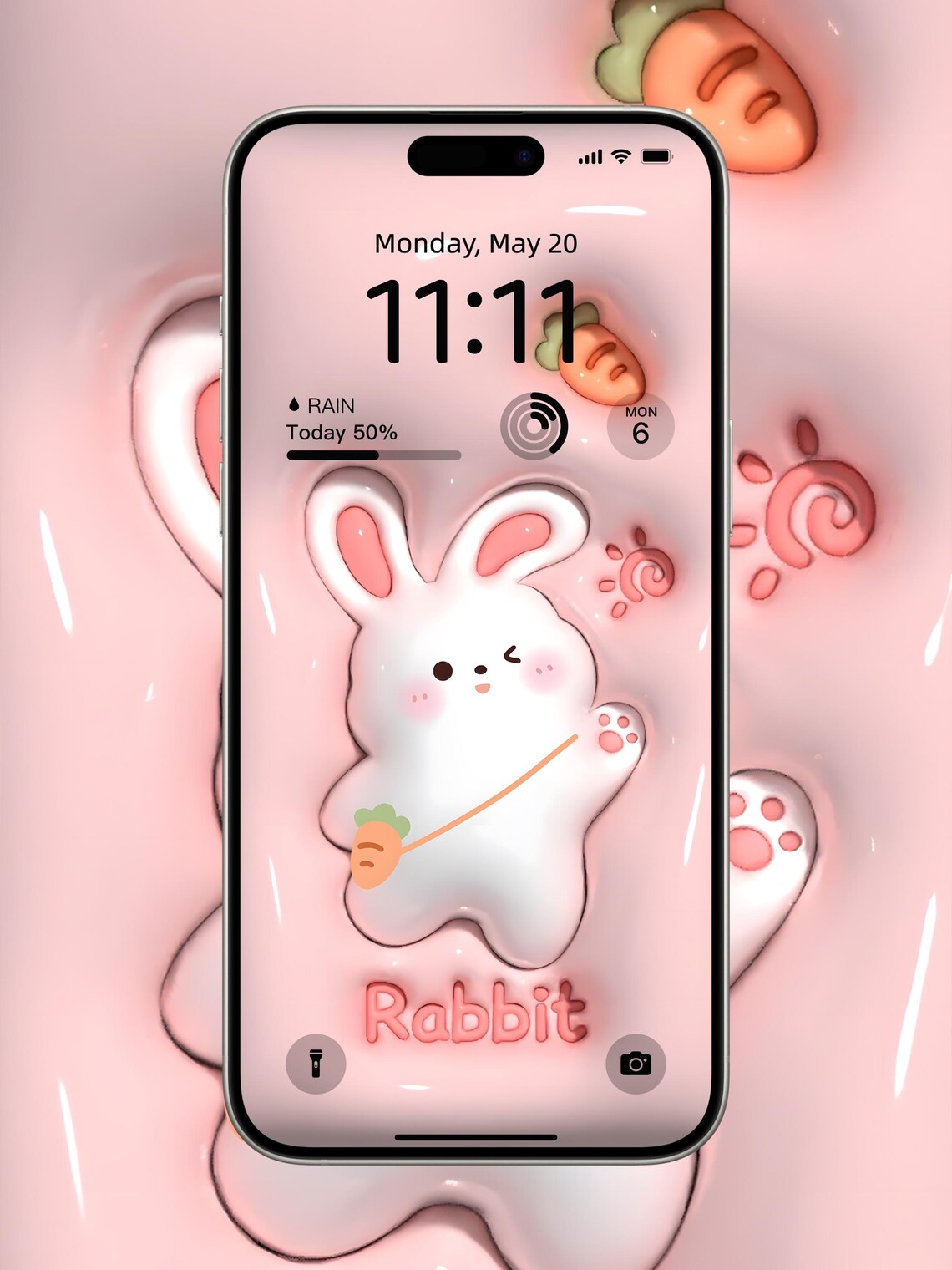 6 Cartoon 3D Smartphone 4k Wallpaper Bundle Digital Download Ios Home ...