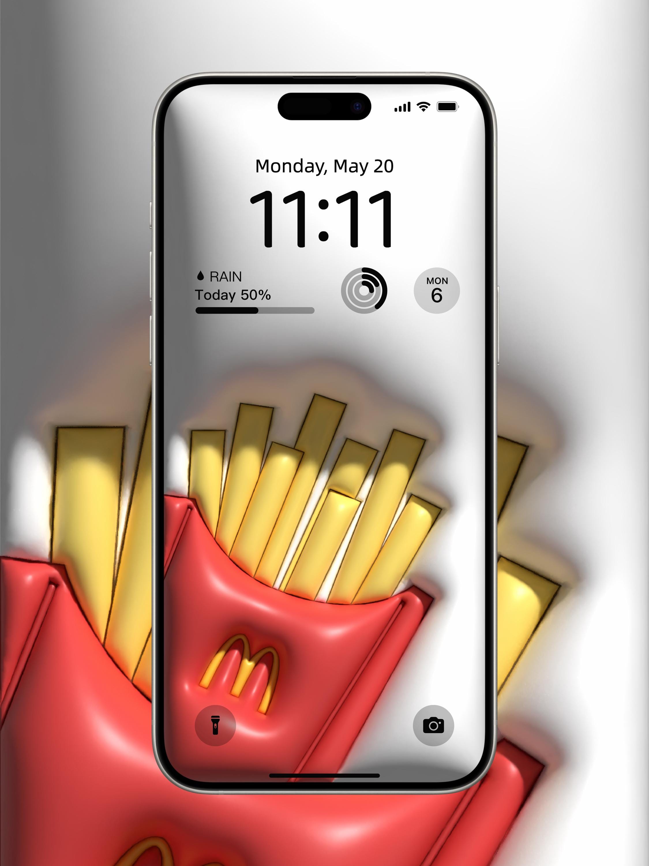 6 Cartoon 3D iPhone Wallpaper Bundle | Digital Download | Ios Home ...