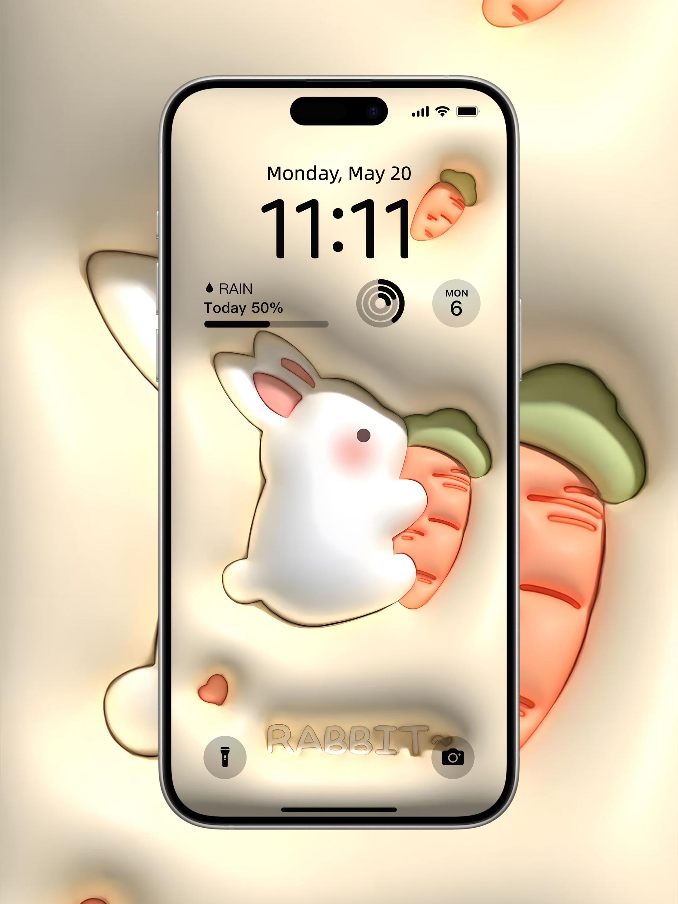 6 Cartoon 3D Smartphone 4k Wallpaper Bundle | Digital Download | Ios ...