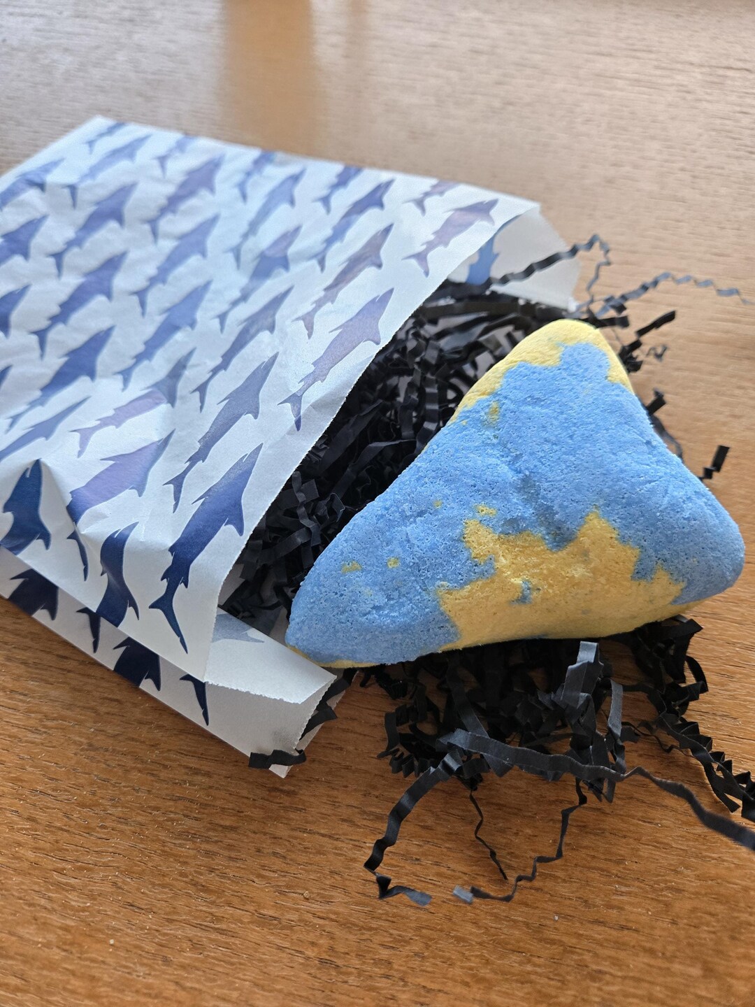 Fizzy Bath Bomb, Island Breeze Scent, Shark Tooth Necklace Surprise - Etsy