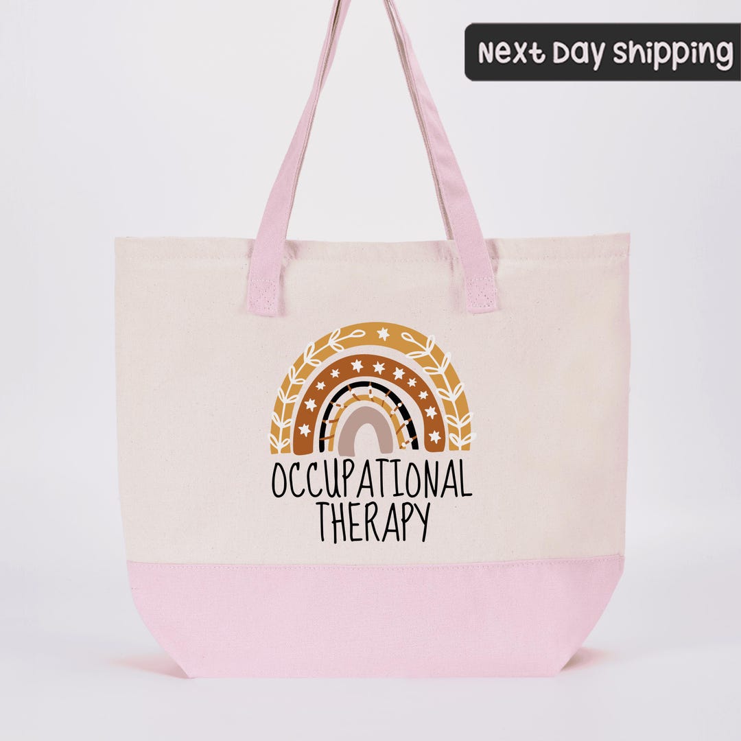 Occupational Therapist Tote Bag, OT Tote Bag, OT Caduceus Bag, OT Work ...