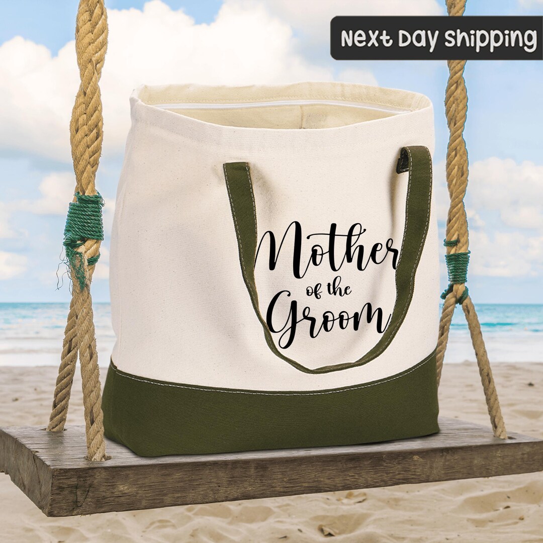 Mother of the Bride Tote Bag, Mother of the Groom Burlap Bag, Mother of ...