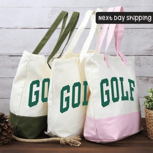 Golfer Totebag, Golf Gift, Golf Club Totebag, Funny Golf Totebag, Gift ...