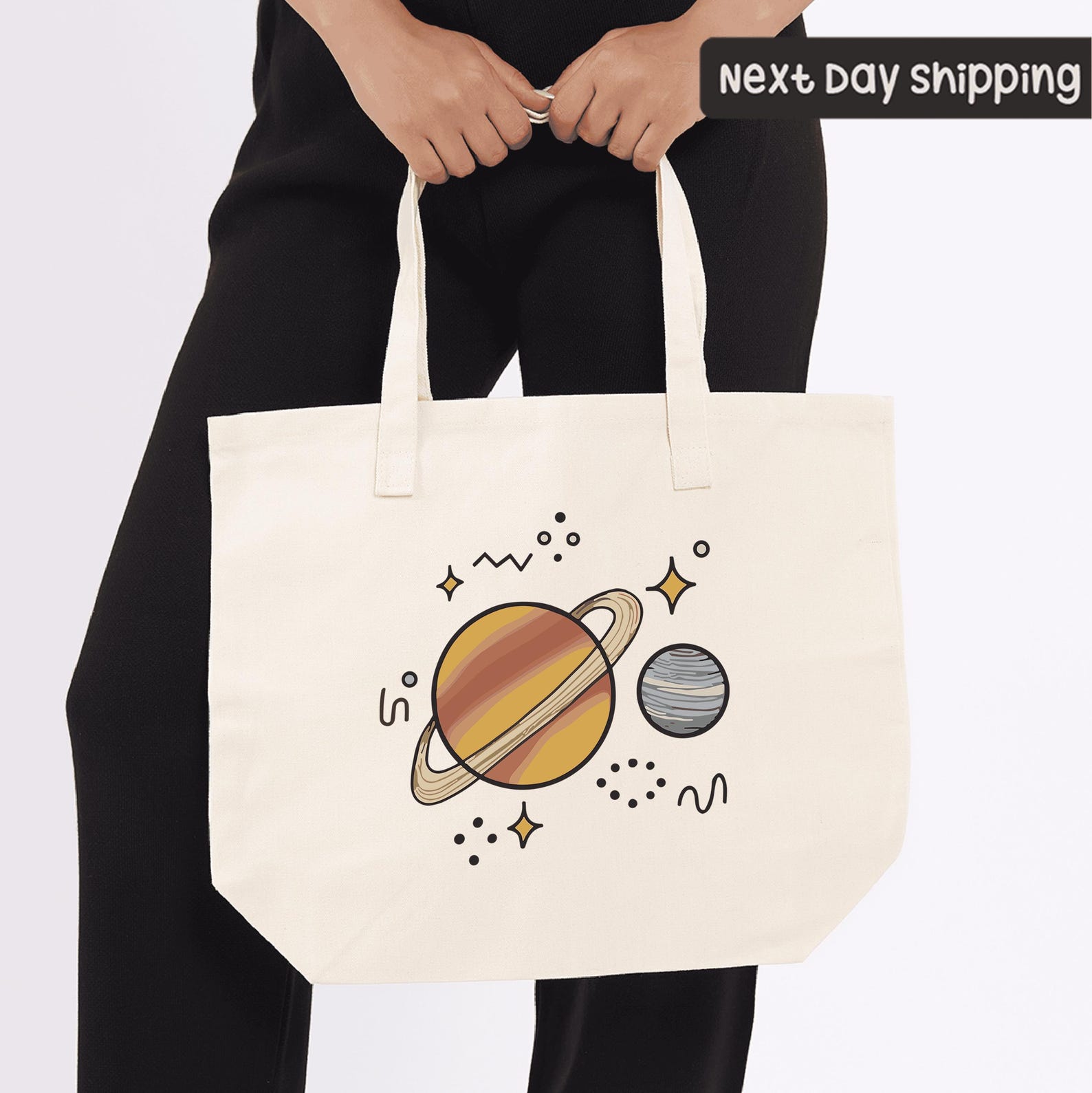 Space Galaxy Tote Bag, Stars Tote Bag, I Need Some Space Tote, Moon ...