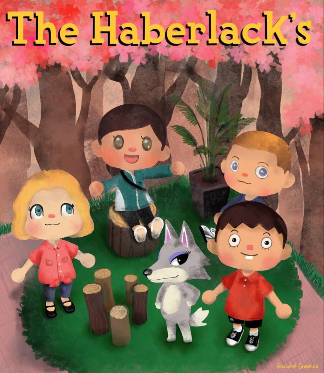 Personalized Animal Crossing Portrait - Etsy