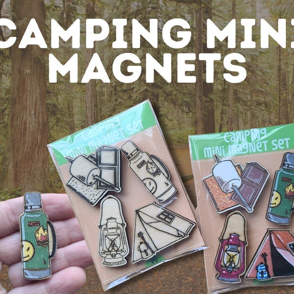 Camping Magnets - Etsy