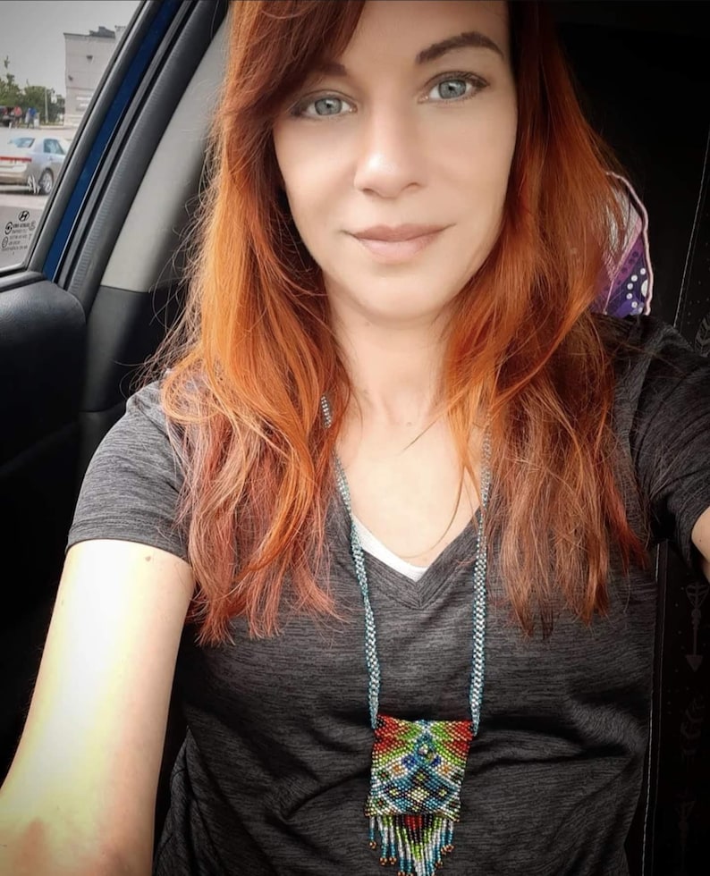 Native American Handmade Beaded Medicine Pouch, Medicine Bag ...