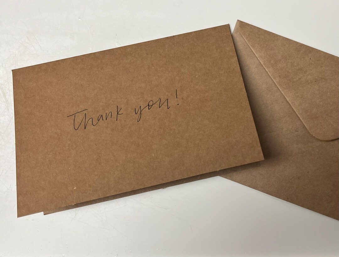 Handwritten Thank You Cards for Any Occasion - Etsy
