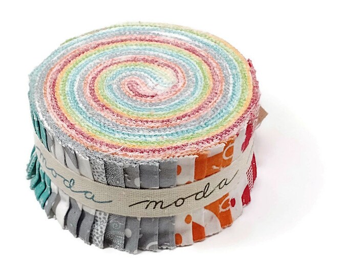 Half Moon Modern Jelly Roll 2 1/2 Inch Strips Quilting Precut Quilt ...