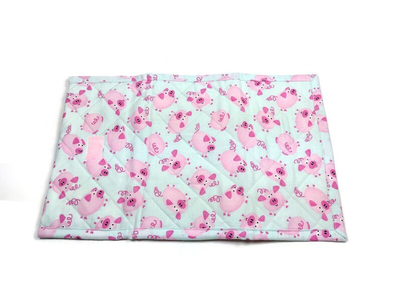 Happy Pigs Quilted Fabric Wallet: Trifold Women's Lightweight Wallet - Etsy