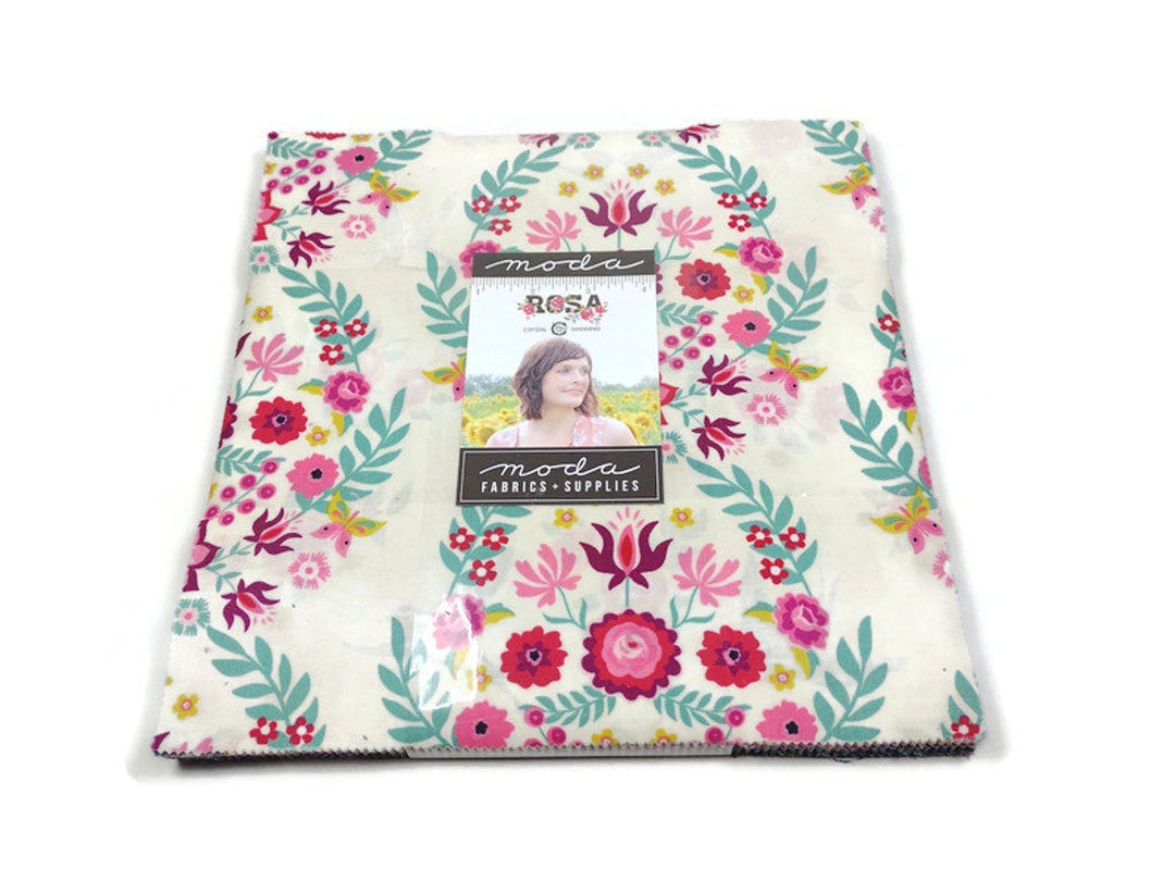 Rosa Layer Cake 10 Inch Precut Quilt Fabric Squares, Crystal Manning, Moda - Etsy