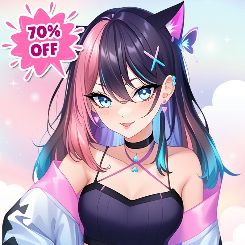 Custom PFP, PFP Commission, PFP for Twitch, Anime Pfp, Vtuber Pfp ...